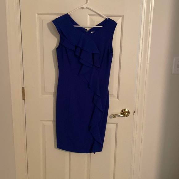 Calvin Klein | Dresses | Calvin Klein Ruffle Dress | Poshmark